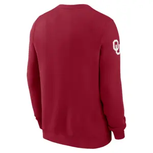 JORDAN Oklahoma Sideline Club Brand College Pullover Crew