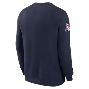 Nike Arizona Sideline Club College Pullover Crew