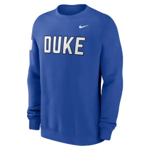 Nike Duke Sideline Club College Pullover Crew - Blue