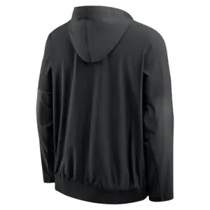 Nike Oregon Sideline Anorak College 1/2-zip Hooded Jacket - Black
