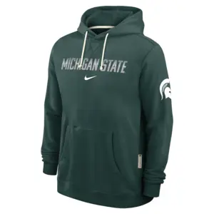 Nike Michigan State Standard Issue Pullover Hoodie - Green
