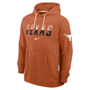 Nike Texas Sideline Standard Issue Pullover Hoodie - Orange
