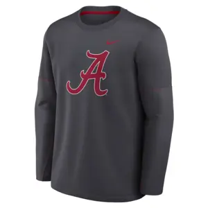 Nike Alabama Therma-fit College Long-sleeve T-shirt - Grey