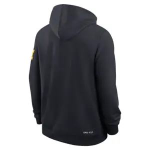 JORDAN Michigan Brand Dri-fit Pullover Hoodie - Blue