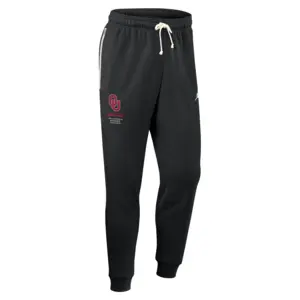 JORDAN Oklahoma Sideline Standard Issue Brand Dri-fit College Taper Pants - Black