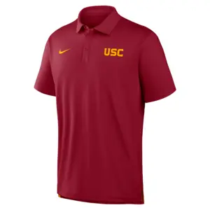 Nike Usc Tour Dri-fit College Polo - Red