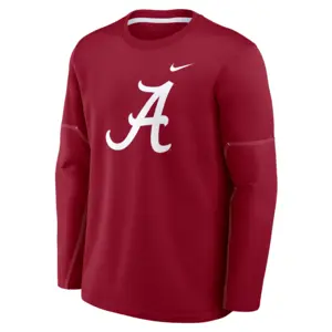 Nike Alabama Crimson Tide Therma-fit Long-sleeve T-shirt - Red