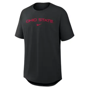 Nike Ohio State Premium Performance Golf Club College Top - Black