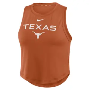 Nike Texas One Dri-fit Cropped Tank Top - Orange
