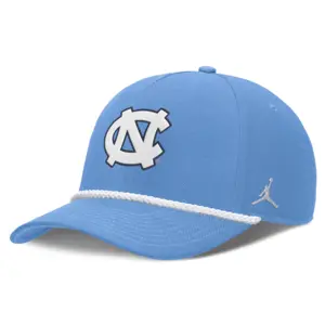 JORDAN North Carolina Sideline Rope Rise Brand College Adjustable Hat - Blue