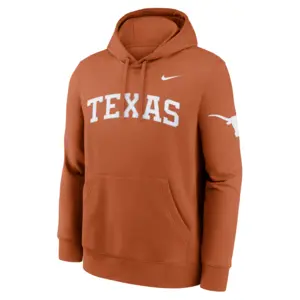 Nike Texas Sideline Club College Pullover Hoodie - Orange