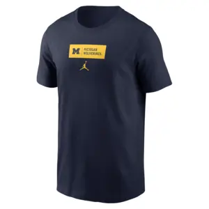 JORDAN Michigan Primetime Seasonal College T-shirt - Blue