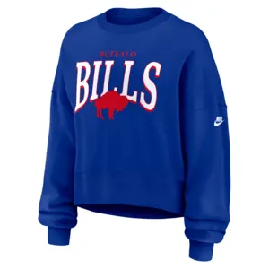 Nike Buffalo Bills Rewind Phoenix Nfl Oversized Pullover Crew