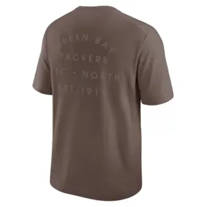 Nike Green Bay Packers Primary Dri-fit Nfl T-shirt - Brown