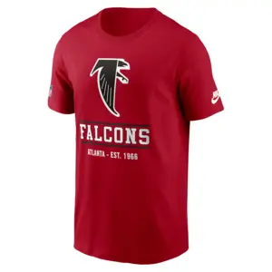 Nike Atlanta Falcons Essential Dri-fit Nfl Long-sleeve T-shirt - Red