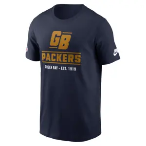 Nike Green Bay Packers Essential Dri-fit Nfl Long-sleeve T-shirt - Blue