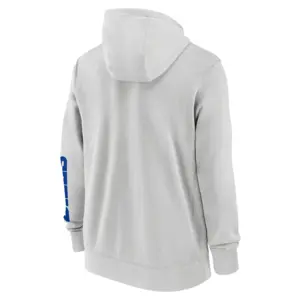 Nike Buffalo Bills Club Nfl Full-zip Hoodie - Grey