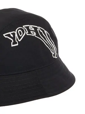 Y3 Logo Embroidered Bucket Hat