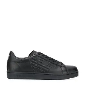 EA7 Logo Embossed Classic Cc Sneakers - Black