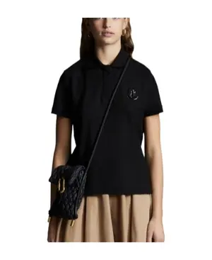 Moncler Logo-patch Drawstring Polo Top
