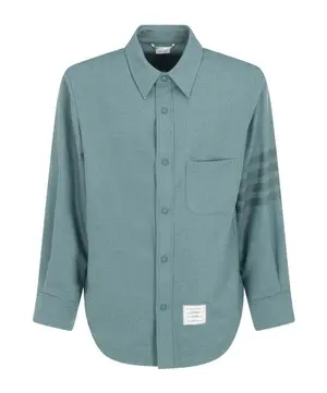Thom Browne 4-bar Shirt Jacket - No