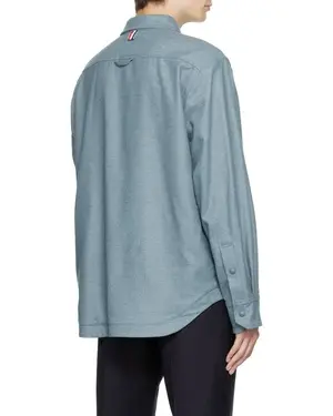 Thom Browne 4-bar Shirt Jacket