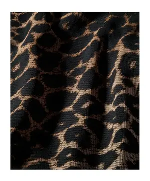 Saint Laurent Print Tulle Slip Dress
