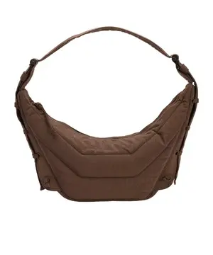 LEMAIRE Small Soft Game Shoulder Bag - Shiitake