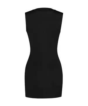Saint Laurent Embellished Sleeveless Mini Dress