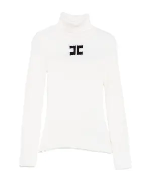 Elisabetta Franchi Turtleneck Knit Top - No