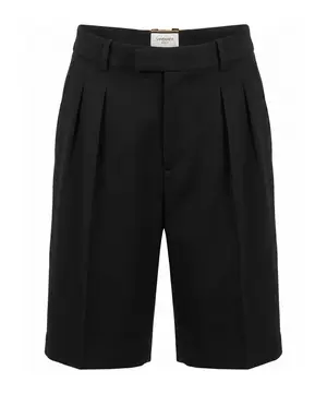 Saint Laurent Tailored Bermuda Shorts - Black