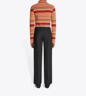 Dries Van Noten Belted Wool Pants