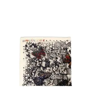 Zadig&Voltaire Voltaire Blondie Butterfly Print Scarf - No
