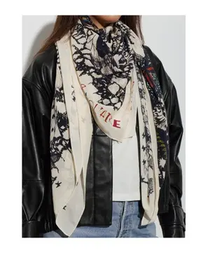 Zadig&Voltaire Voltaire Blondie Butterfly Print Scarf