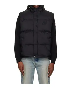 Canada Goose Logo Patch High-neck Padded Vest