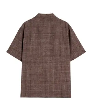 JIL SANDER Checked Short Sleeved Shirt