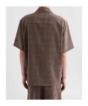 JIL SANDER Checked Short Sleeved Shirt
