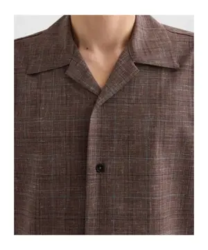 JIL SANDER Checked Short Sleeved Shirt