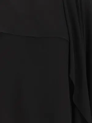 MAISON MARGIELA Asymmetric Draped-panel Blouse