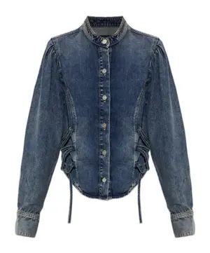 ALLSAINTS Long Sleeve Shirt - Navy Blue