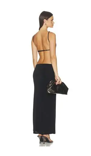 Superdown Lennin Open Back Maxi Dress