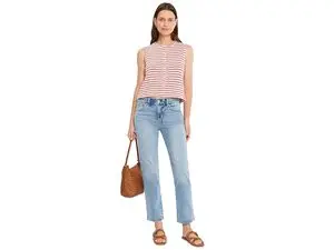 Madewell Jules Slim Straight Jeans In Raebrook Wash