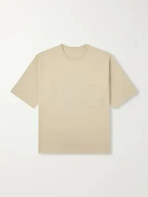 LEMAIRE Cotton Jersey T-shirt - Neutrals