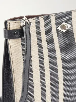 METIER Stowaway' Striped Canvas Shoulder Bag