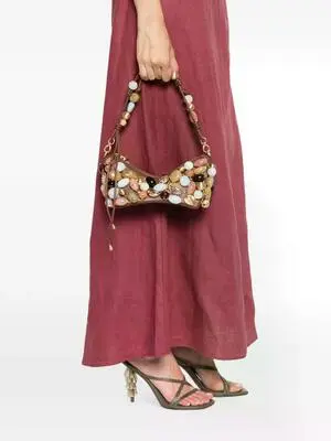Cult Gaia Mercier Embellished Shoulder Bag