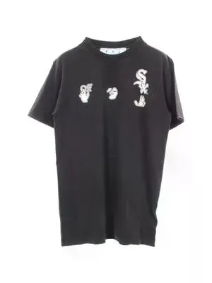 Off-White X Mlb 2010s Logo-print T-shirt - Black