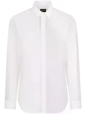 Giorgio Armani Cotton Shirt - White