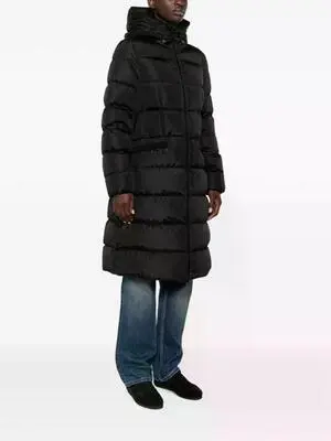 Moncler Quilted Hooded Coat