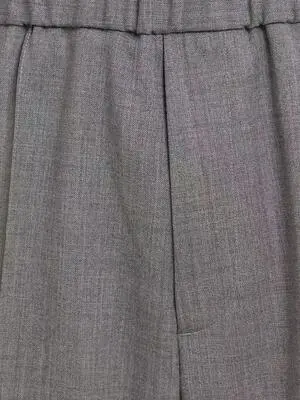 SEVEN GAUGE Drawstring-waist Virgin-wool Trousers