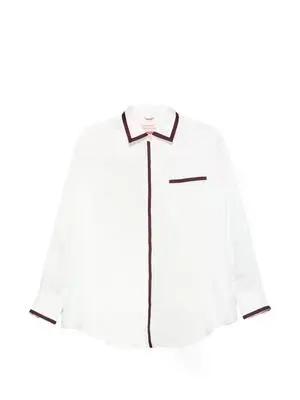 F.R.S FOR RESTLESS SLEEPERS Chest-pocket Shirt - White